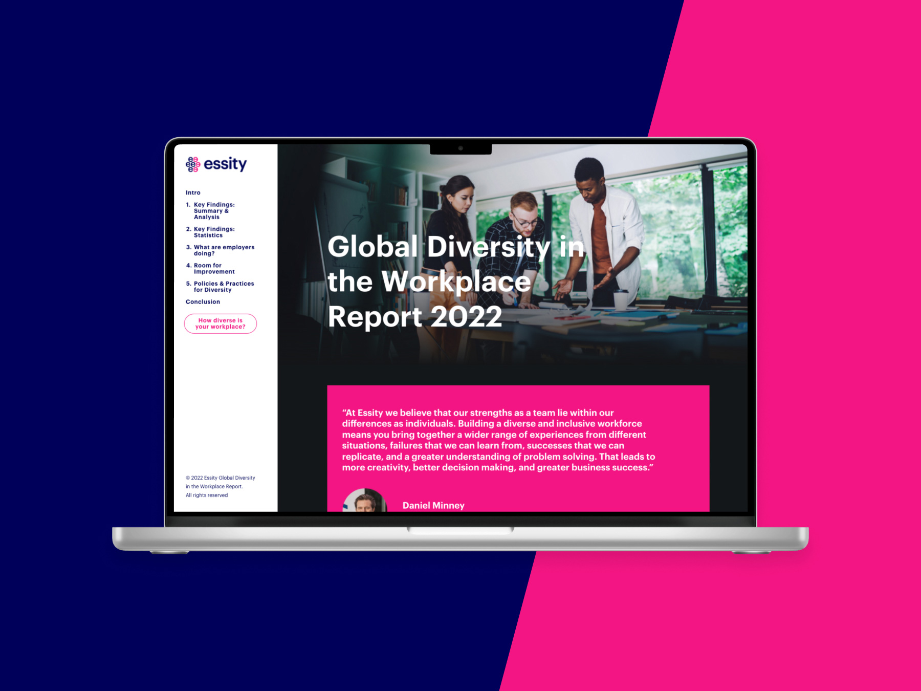 Essity Global Workplace Diversity Report - OnePoll Market Research